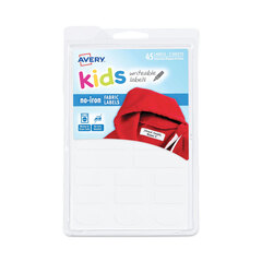 Avery® Kids No-Iron Fabric Labels - Avery AVE40700 PK - Betty Mills