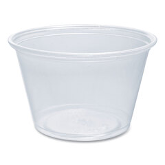 Conex 4 oz Clear Portion Medicine Cups 125 Bag - Betty Mills