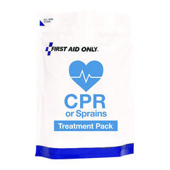 First Aid Only™ 9-Piece CPR & Sprains Treatment Pack - First Aid Only ...