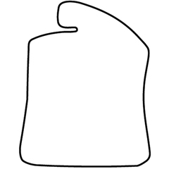 Orfit Colors NS Precuts, Wrist + Thumb Splint, 1/12" Micro Perforated ...