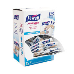 Purell Advanced Single Use Gel Hand Sanitizer Packets - GOJO 962012125 ...