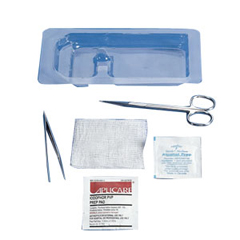 Suture Removal Tray with Plastic Forceps and Scissors - Cardinal Health ...