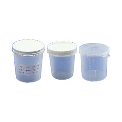 Sterile Graduated Container with Metal Screw-On Cap 6 oz. - Cardinal ...