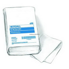 Kendall White Washcloth 10" x 13", 600/CS - Cardinal Health 6040N CS ...