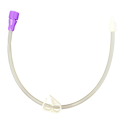Universal Low Profile Feeding Tube Extension set 12" Single ENFit Port ...