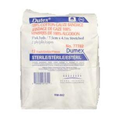 Dutex Conforming Bandage 3" x 4-1/10 yds., Sterile, 12/PK - Integra ...