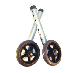 ProBasics Walker Wheel Kit, 5" with Glide Cap, Pair, REPLACES ZCH9057 ...