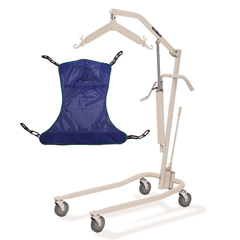 Invacare 9805P Personal Hydraulic Patient Body Lift Kit with Full Body ...