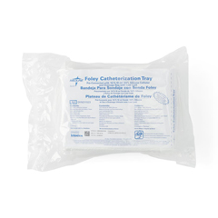 100% Silicone 2-Layer Foley Catheter Tray with Drain Bag, 1 Each ...