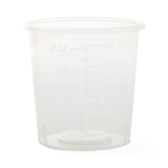 Medline Graduated Plastic Medicine Cup, 2 oz., 1840 EA/CS - Medline ...