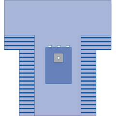 Extremity Surgical T-Drape, 1/EA - Medline DYNJP8003H EA - Betty Mills