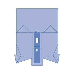 Abdominal Lithotomy Surgical Drape, 1/EA - Medline DYNJP9004H EA ...