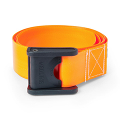 Wipeable Gait Belt, Polyurethane Coated, Orange, Bariatric, 72", 1/EA ...