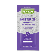 Remedy Specialized Skin Cream, 4 g Packet - Medline MSC092404PACK GR