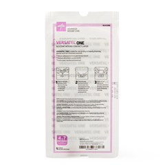 Versatel One Silicone Wound Contact Layer Dressing, 4" x 7", in ...