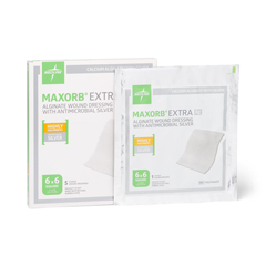 Maxorb Extra Ag+ CMC/Alginate Dressings, 50 Each per Case - Medline ...