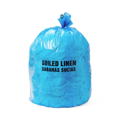 Medline Soiled Linen Liners, Blue, 29" x 43", 1.1 Mil, Roll - Medline ...