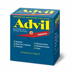 Medline OTC Advil Tablets, Unit Dose 24 Box Cs - Medline OTC015489 CS ...