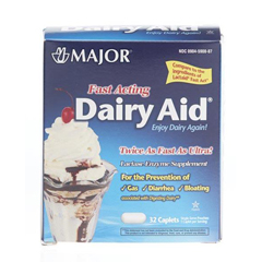 Medline OTC Dairy Aid Fast Acting Cpl, 32 Box (Compare to Lactaid Ul ...
