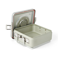 Steristat Steriset Sterilization Container with Flat Bottom and ...