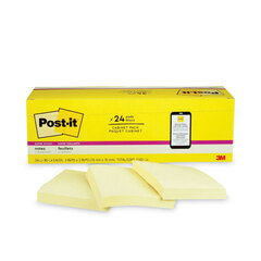 Post-it® Notes Super Sticky Pads in Canary Yellow - 3M 65424SSCP PK ...