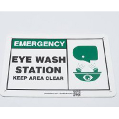 Lab Safety Supply® Wall Sign, 7 x 10 Inch - Accuform MFSD928VP EA ...