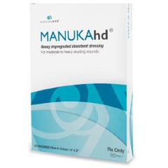Manuka Impregnated Calcium Alginate Dressing MANUKAhd 2 X 2 Inch ...