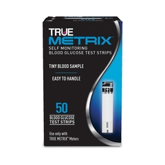 TRUE Metrix Blood Glucose Test Strip TRUE Metrix 50 Test Strips per Box ...