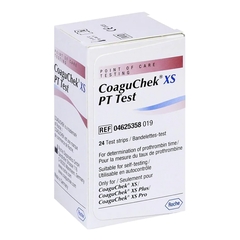 CoaguChek® XS Coagulation Test Strip - Roche Diagnostics 07797826160 VL ...