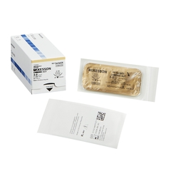 McKesson Suture with Needle Absorbable Uncoated Undyed Suture Chromic ...