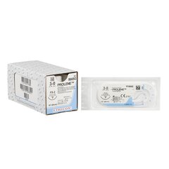 McKesson Suture with Needle Nonabsorbable Uncoated Blue Suture ...
