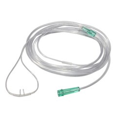 Nasal Cannula Pediatric Curved Prong / NonFlared Tip 7 Foot O2 Line ...