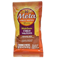Metamucil Fiber Supplement Metamucil® Cinnamon Spice Flavor Wafer 24 ...