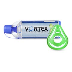 Vortex Holding Chamber with Mask Vortex® - Pari Respiratory 051F7200 EA - Betty Mills