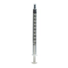Exel Tuberculin Syringe Exel 1 mL Individual Pack Luer Lock Tip Without ...