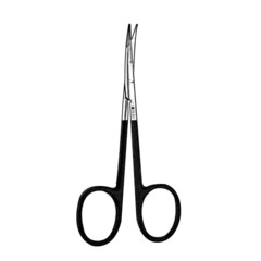 Sklar Blepharoplasty Scissors Sklar® Kaye 4-1/2 Inch Length OR Grade ...