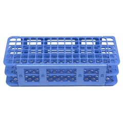 Fold and Snap Test Tube Rack 90 Place 5 to 10 mL Tube Size Blue 2-2/5 X ...
