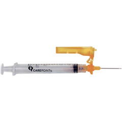 Carepoint Safety 3 mL Safety Hypodermic Syringe - Betty Mills