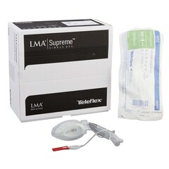 LMA Supreme Curved Laryngeal Mask LMA Supreme Size 3 30 mL Cuff ...