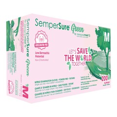 SemperSure Exam Glove SemperSure Medium NonSterile Nitrile Standard ...