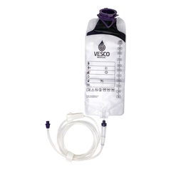 Gravity Feeding Bag Set with ENFit Connector 1000 mL - Vesco Medical ...
