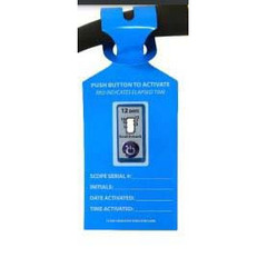 Pre-Printed Label Laboratory Use Blue Push Button to Activate Red ...