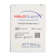 HaloGUARD Antimicrobial Protective Disc HaloGUARD CHG (Chlorhexidine ...