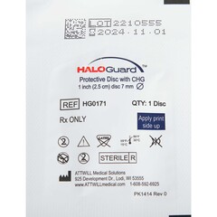 HaloGUARD Antimicrobial Protective Disc HaloGUARD CHG (Chlorhexidine ...