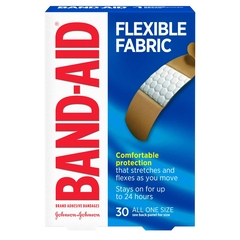 Band-Aid Adhesive Strip Band-Aid® Flexible Fabric 3/4 X 3 Inch Fabric ...
