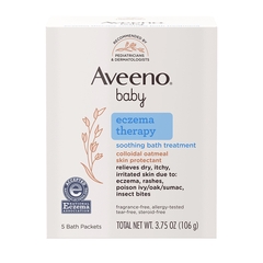 Aveeno Baby Bath Additive Aveeno® Baby Eczema Therapy 3.75 oz ...
