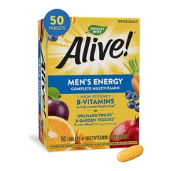 Alive! Men's Energy Multivitamin Supplement Alive!® Men’s Energy ...