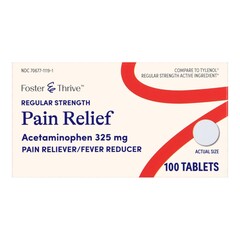 Foster & Thrive Pain Relief Foster Thrive™ 325 mg Strength ...