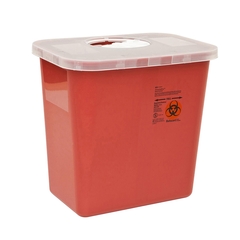 SharpSafety Multi-Purpose Container with Rotor Opening Lid - Cardinal ...