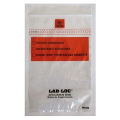 Lab-Loc Specimen Transport Bag with Document Pouch Lab-Loc 12 X 15 Inch ...